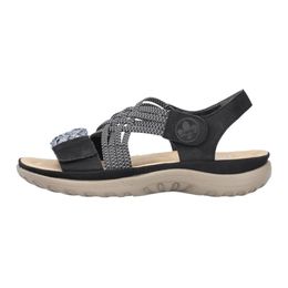 Rieker Sandals female size 37 Black / White