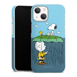 DeinDesign iPhone 13 Mini Handy Premium Case Smartphone Handyh&uuml;lle Schutzh&uuml;lle matt Peanuts Children Snoopy Premium Case
