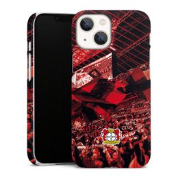 DeinDesign iPhone 13 Mini Handy Premium Case Smartphone Handyh&uuml;lle Schutzh&uuml;lle matt Merchandise Official Licensed Product Bayer 04 Leverkusen Premium Case
