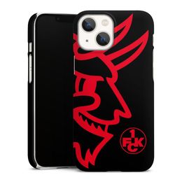 DeinDesign iPhone 13 Mini Handy Premium Case Smartphone Handyh&uuml;lle Schutzh&uuml;lle matt 1. Fc Kaiserslautern Logo Official Licensed Product Premium Case