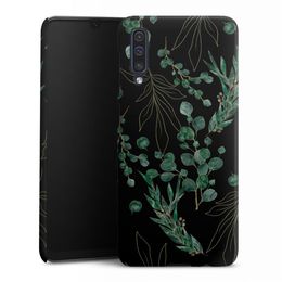 DeinDesign Galaxy A50 Handy Premium Case Smartphone Handyh&uuml;lle Schutzh&uuml;lle matt Nature Eukalyptus Leaves Premium Case