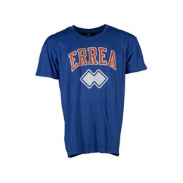 ERREA REPUBLIC Shirt male size M Blue / mottled red / White