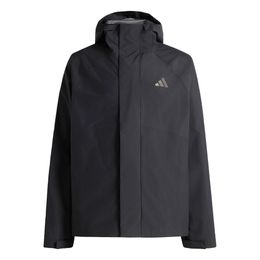 adidas Sportswear Sportjacke 'Essentials' Herren Gr&ouml;&szlig;e 4XL hellgrau / schwarz