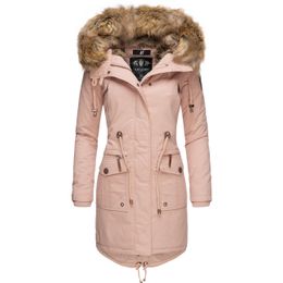 Navahoo Damen Wintermantel "Rosinchen", rosa, Gr. XL, Oberstoff: 100% Baumwolle. Futter: 100% Polyester. Wattierung: 100% Polyester. &Auml;rmelfutter: