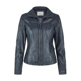 7eleven Lederjacke 'SEGunea' Damen Gr&ouml;&szlig;e 5XL dunkelblau Sommerjacke