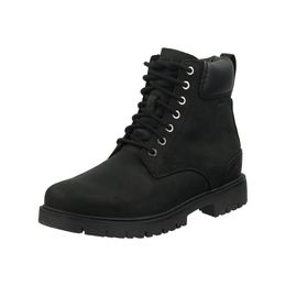 CLARKS Lace-Up Boots 'Rossdale' male size 41.5 Black