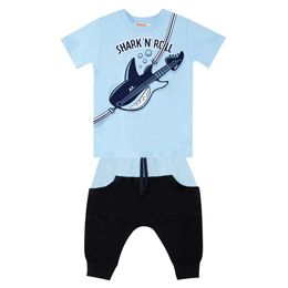 Denokids Set Jungen Gr&ouml;&szlig;e 128 marine / hellblau