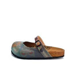 Goby Clogs 'Women shoes Goby-Calceo mules CAL2204' female size 42 Blue