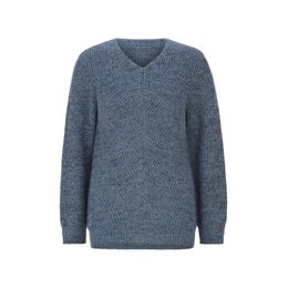 GOLDNER Pullover Damen Gr&ouml;&szlig;e L rauchblau