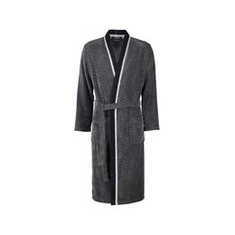 Caw&ouml; Caw&ouml; Badem&auml;ntel Herren Kimono 4839 silber-schwarz - 79 in silber-schwarz - 79 | Gr.: XL