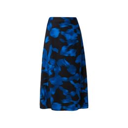 comma, COMMA Rock Damen Gr&ouml;&szlig;e 38 blau / schwarz