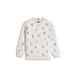 Tommy Hilfiger Sweatshirt boy size 92 Light beige / marine blue / Light grey / Red