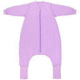SCHLUMMERSACK Babyschlafsack "Schlafsack mit F&uuml;&szlig;en 2.5 Tog", L: 130cm, lila, Schlafs&auml;cke