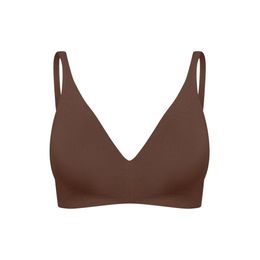 cfab BH 'Cotton B&uuml;gelloser BH' Damen Gr&ouml;&szlig;e 75 braun