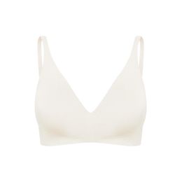 cfab BH 'Cotton B&uuml;gelloser BH' Damen Gr&ouml;&szlig;e 75 wei&szlig;