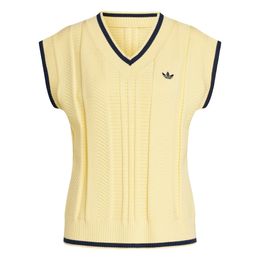 adidas originals Pullunder 'CABLE KNIT' Damen Gr&ouml;&szlig;e XXL creme / navy