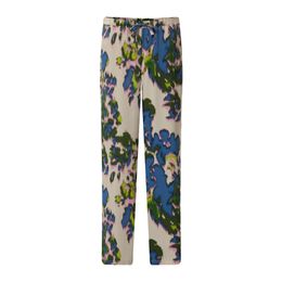 comma, COMMA Hose Damen Gr&ouml;&szlig;e 32 beige / blau / gr&uuml;n / pink