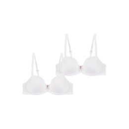 Triumph B&uuml;gel-BH ' Azalea Florale ' Damen Gr&ouml;&szlig;e 95 wei&szlig;