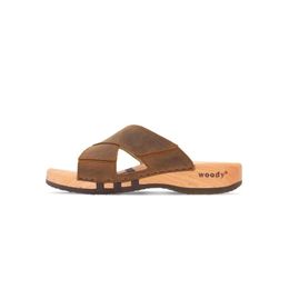 woody Sandale in braun | Gr.: 43