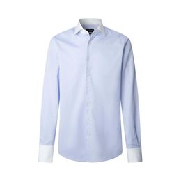 Hackett London Business Shirt male size 36/38 Blue / White
