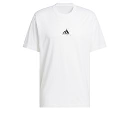 adidas Performance Performance Shirt 'Basketball Graphic' male size XXXL Black / White