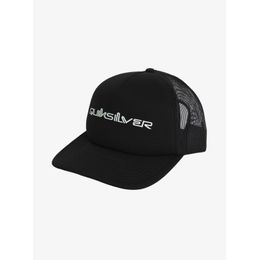 Quiksilver Herren Trucker Cap "CLASHORT SLEEVEIC FOAM OMNI TRUCKER", schwarz, Obermaterial: 80% Baumwolle, 20% Polyester, Caps, Trucker Cap, mit