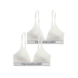 Polo Ralph Lauren BH 'Polo Essentials' Damen Gr&ouml;&szlig;e 90 navy / wei&szlig; Sommerkleid