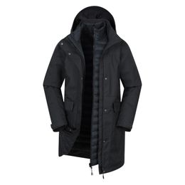 Mountain Warehouse - "Rain On" Jacke f&uuml;r Damen, Wasserfest (Schwarz)