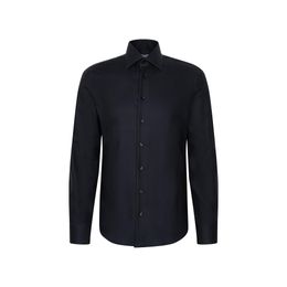 Seidensticker Button Up Shirt male size XXL Black