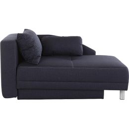 Jockenh&ouml;fer Recamiere, B:149cm H:80cm T:90cm, blau, JOCKENH&Ouml;FER GRUPPE, Struktur (57% Polypropylen, 42% Polyester);Kissen: 57, 7% Polypropylen, 42, 3% Polyester,