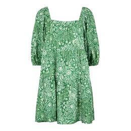 Apricot Floral Print Tiered Mini Dress Damen Gr&ouml;&szlig;e 36 gr&uuml;n Sommerkleid