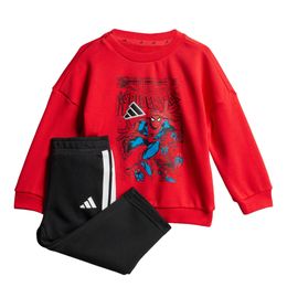 adidas Sportswear Sweatsuit 'Marvel Spider-Man Jogger' boy size 92 Red / Black / White