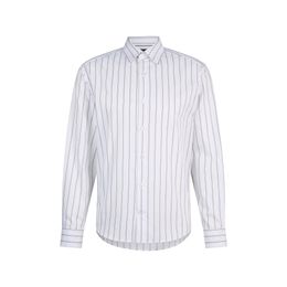 JOOP! Business Shirt male size 43/44 Anthracite / White