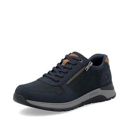 Rieker Sportlicher Schn&uuml;rschuh Herren Gr&ouml;&szlig;e 41 marine / braun