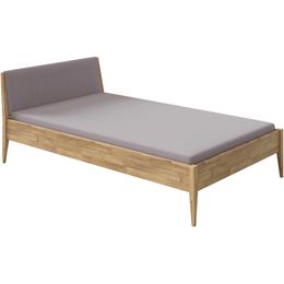 Kinderbett Paidi, B:127cm H:80cm L:214cm, braun, Betten, "STIENE in verschiedenen Gr&ouml;&szlig;en und Farben", Jugendbett mit Massivholz, pflegeleicht,