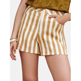 Love & Roses Shorts Damen Gr&ouml;&szlig;e 28 camel / ecru