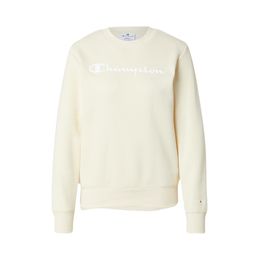 Champion Sweatshirt female size M Pastel yellow / White
