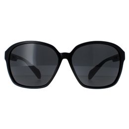 Adidas Oval Womens Gl&auml;nzend Schwarz Kontrast Grau SP0013