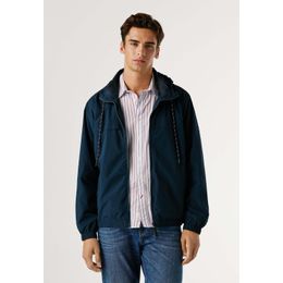 PEPE JEANS Herren Outdoorjacke "waterproof jacket SEBULON", blau, Gr. S, 100% Polyester, Jacken