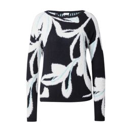 s.Oliver BLACK LABEL Sweater female size XL Sky blue / Black / White