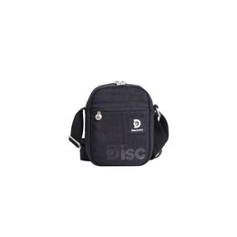 DISCOVERY Damen Schultertasche "Commuter", schwarz, bedruckt, Taschen, mit Antikratz-Tasche