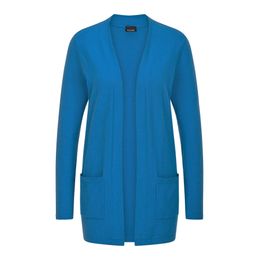 GOLDNER Strickjacke Damen Gr&ouml;&szlig;e 6XL blau