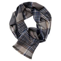 Casamoda Herren Schal "Casamoda Schal gestreift", beige, 100% Viskose, Modet&uuml;cher