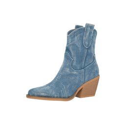 Elara Ankle Boots Damen Gr&ouml;&szlig;e 36 blue denim