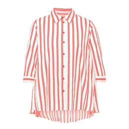 GOLDNER Bluse Damen Gr&ouml;&szlig;e L/XL melone / wei&szlig;