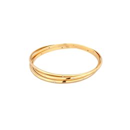 Elli Premium Armreif Damen Gr&ouml;&szlig;e 19 gold