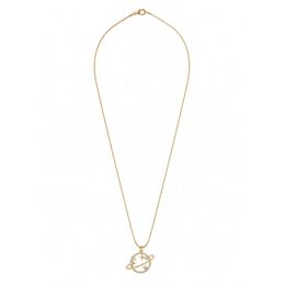 Fr&auml;ulein Wunder Fr&auml;ulein Wunder Kette 'Planet' Damen Gr&ouml;&szlig;e 45 cm gold