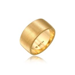 Elli Ring 925 Sterling Silber in Gold | Gr.: 52