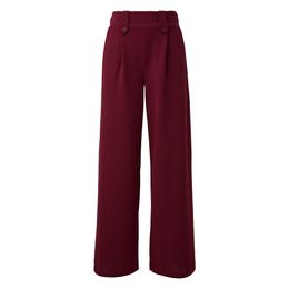 QS Bundfaltenhose Damen Gr&ouml;&szlig;e 48 bordeaux