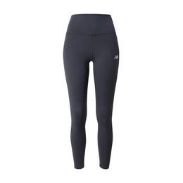 New Balance Sporthose Damen Gr&ouml;&szlig;e S hellgrau / schwarz